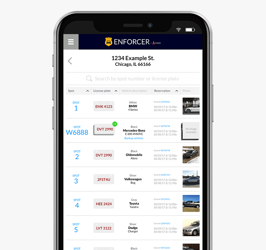 Enforcer App | Parking Enforcement Solution by ParqEx